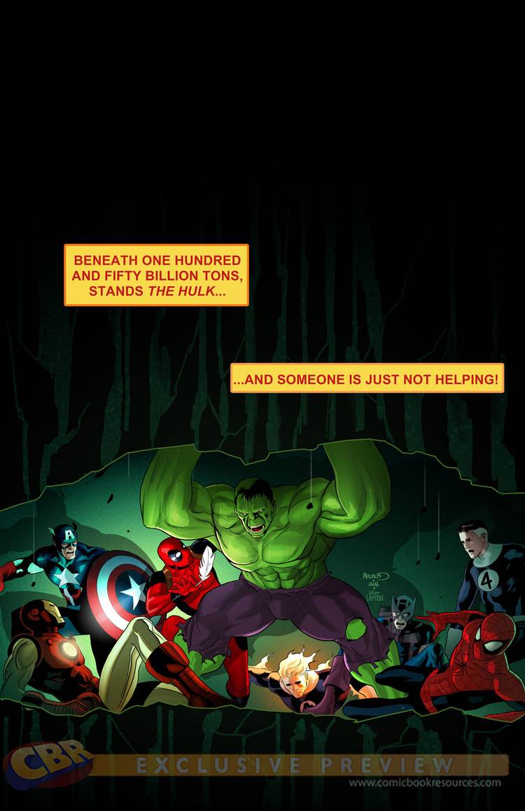 EXCLUSIVE: Deadpool Photobombs More Covers For Marvel's 75th Anniversary