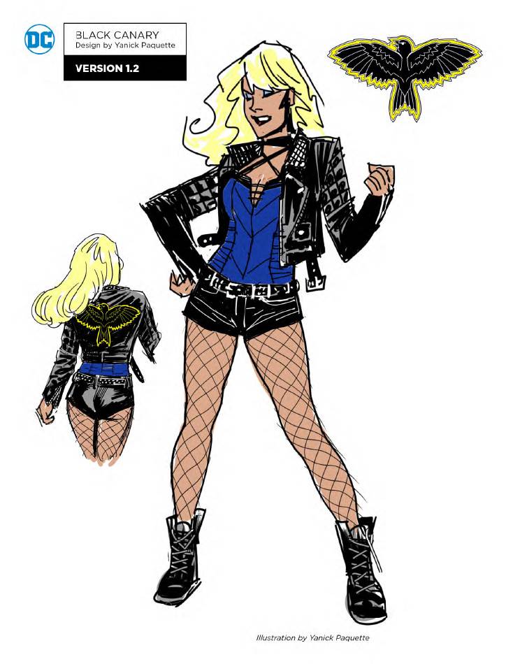 See DC Rebirth Designs For Deathstroke, Black Canary, Huntress and More