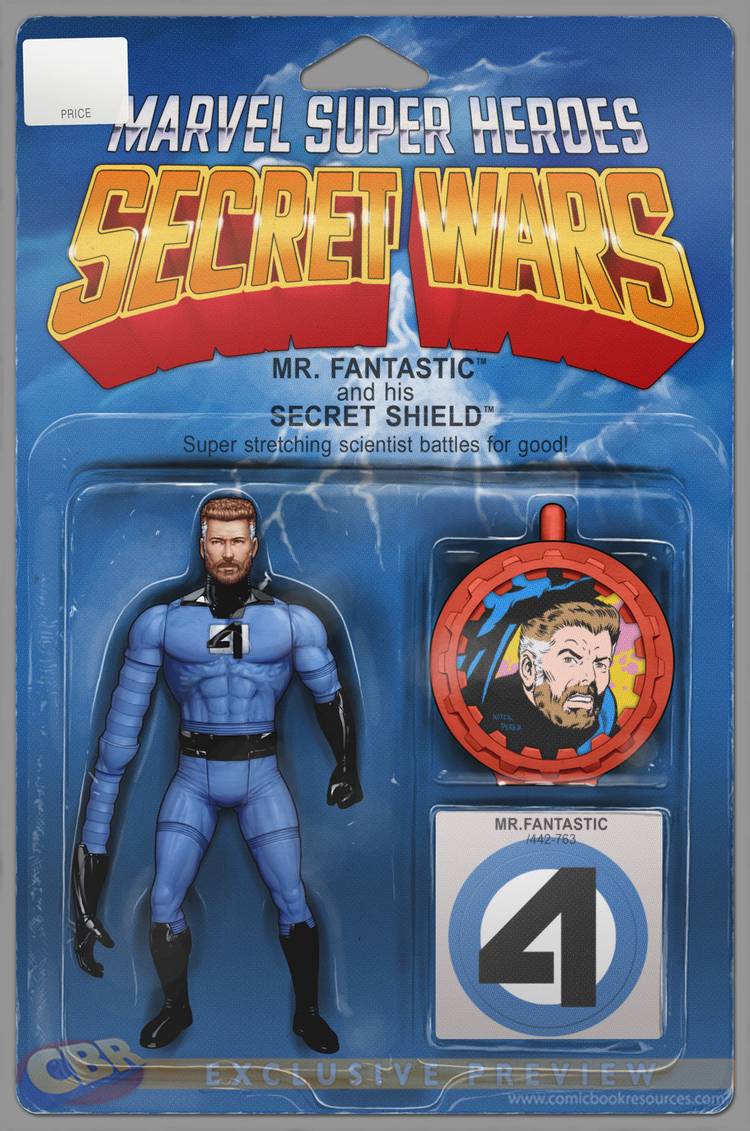 EXCLUSIVE: "Secret Wars" Gets Retro Action Figure Blister Pack Variants