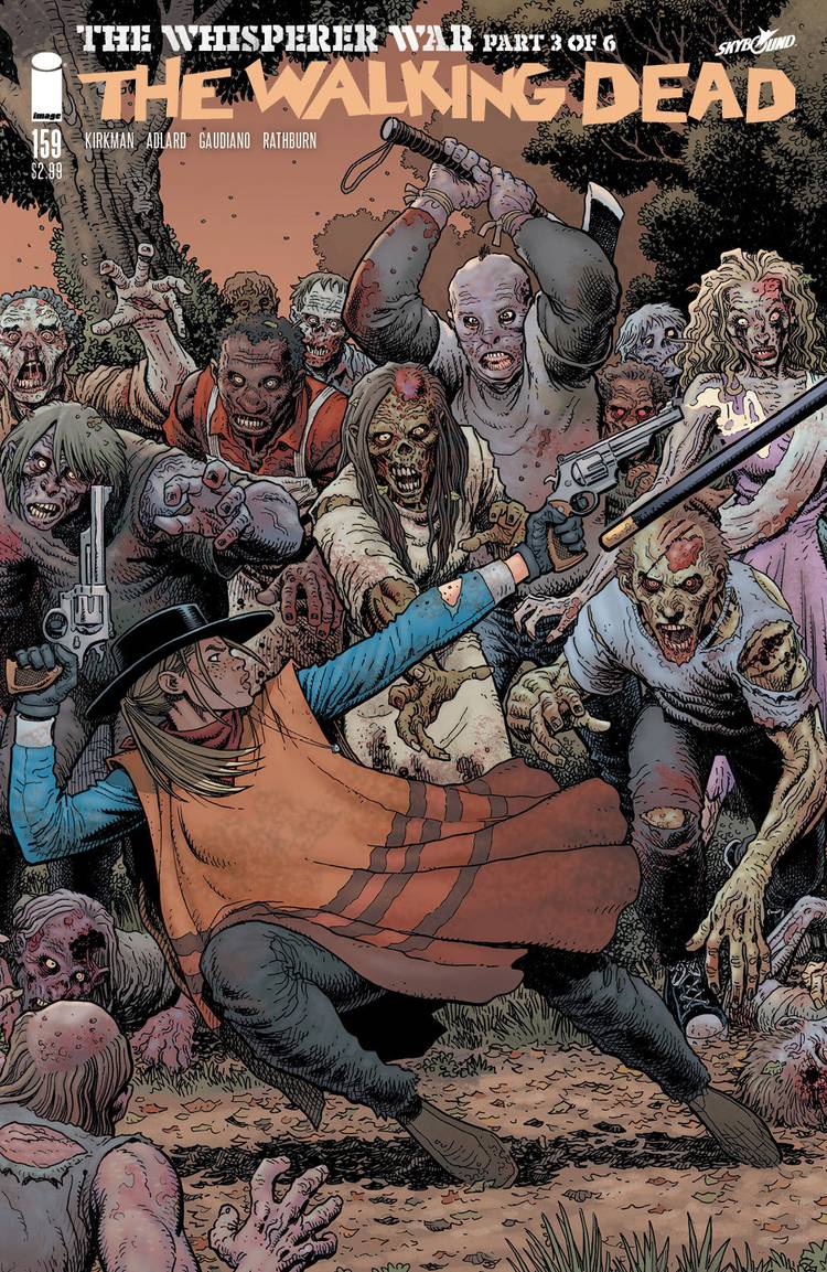 "Walking Dead" Debuts 6 Epic, Interlocking Arthur Adams Variant Covers