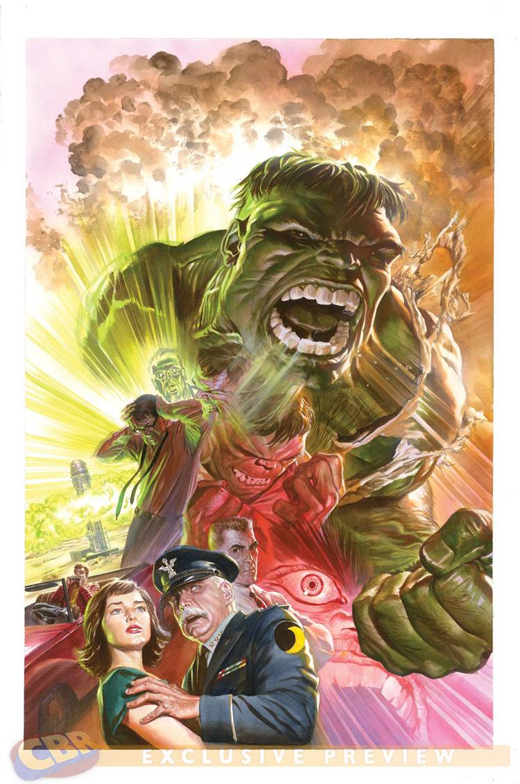 EXCLUSIVE: Alex Ross Channels "Hulk" History in "Savage" Variant Cover