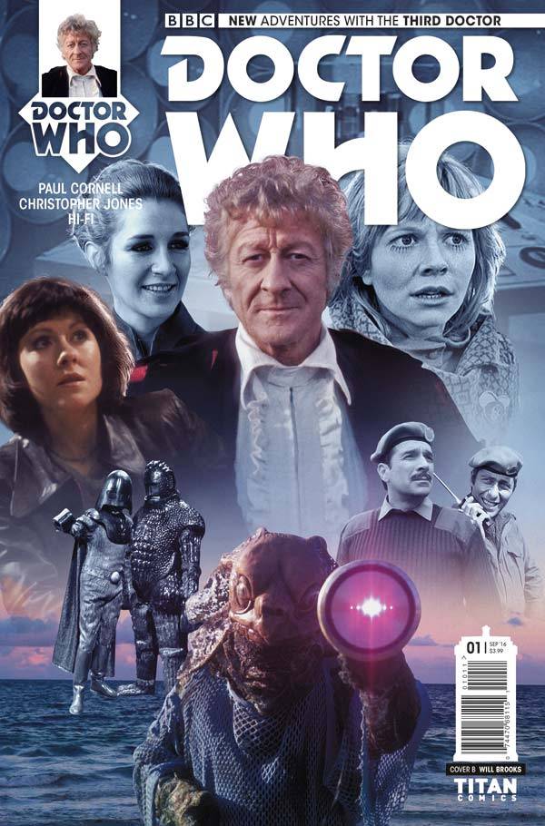 Paul Cornell Returning to "Doctor Who" for "The Third Doctor" Comic Series