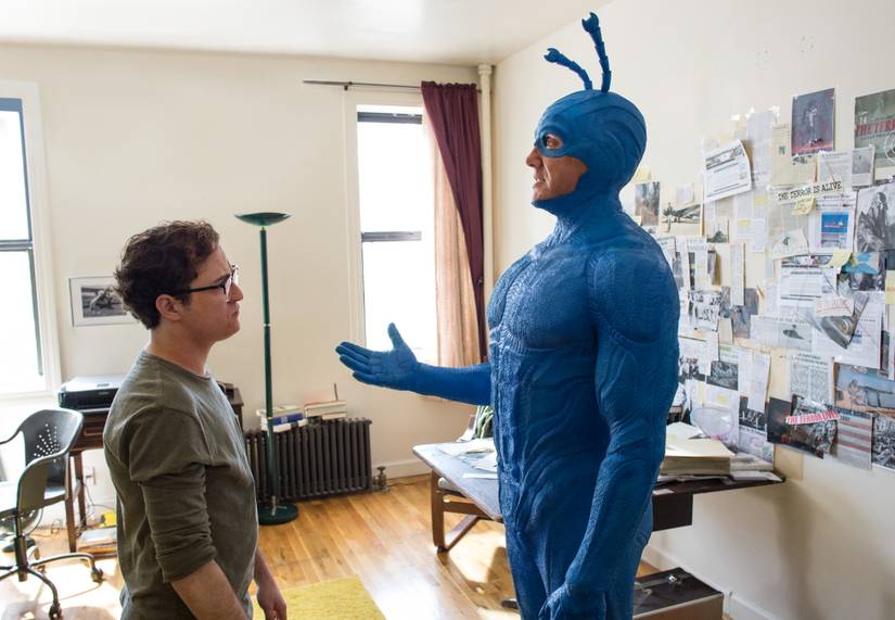 LOOK: New Photos from "The Tick" Show Off Costume, Jackie Earle Haley's ...
