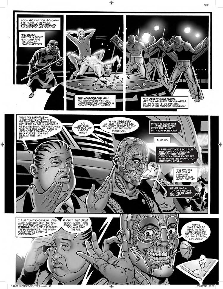 Guy Adams & "2000 AD" Resurrect Morrison's "Ulysses Sweet"