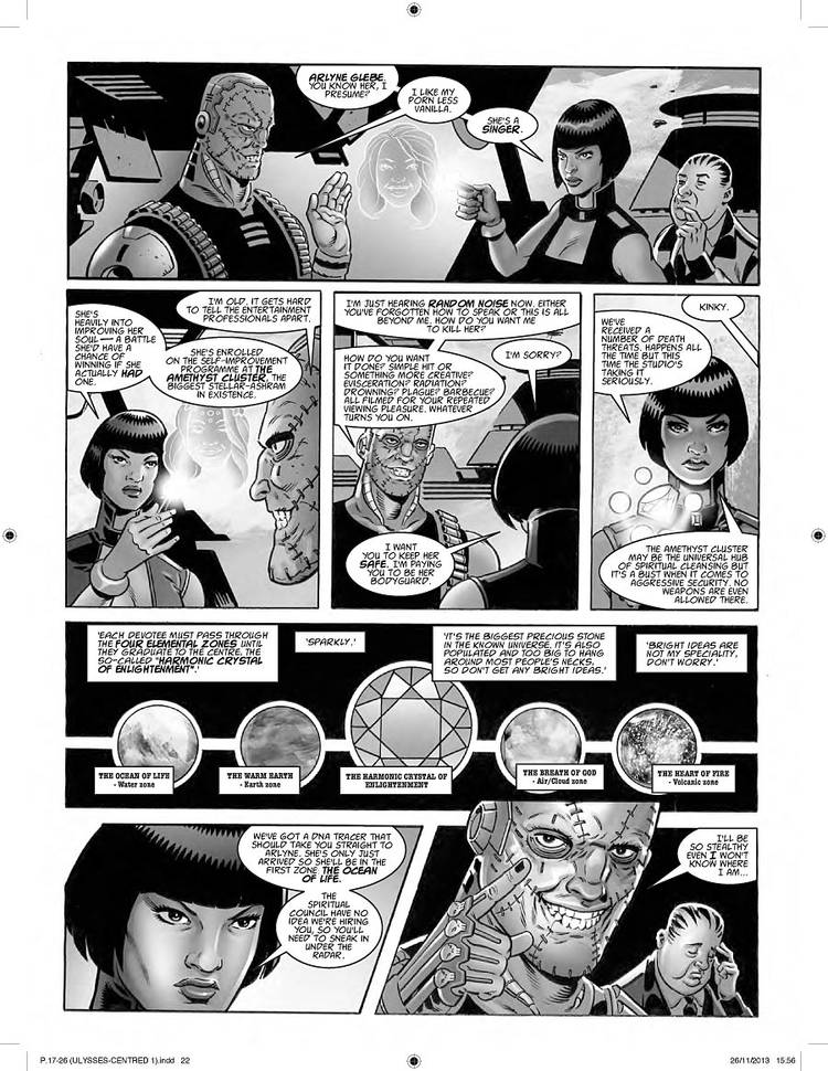 Guy Adams & "2000 AD" Resurrect Morrison's "Ulysses Sweet"