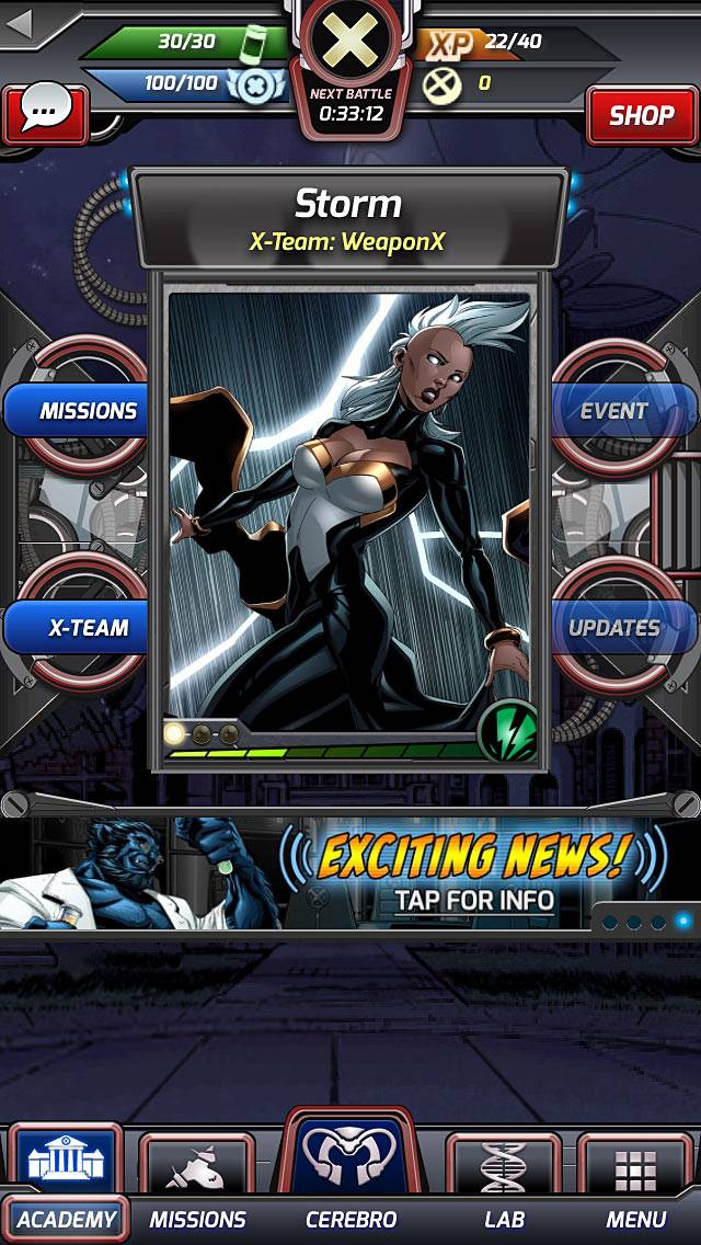 REVIEW: Marvel's Addictive "X-Men: Battle of the Atom" Mobile Game
