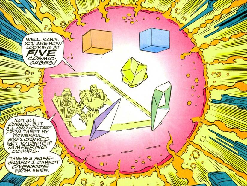 Gleaming The Cosmic Cube: A History of Marvel's Most Powerful Reality ...