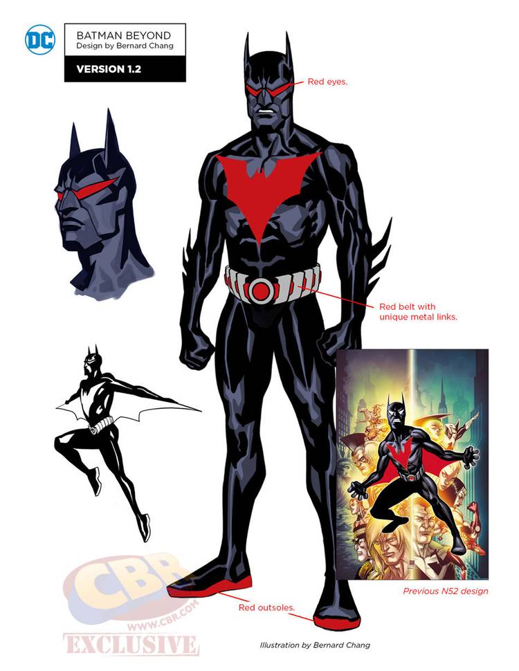 First Look at DC Rebirth Designs For Bizarro, Red Robin, Batman Beyond ...
