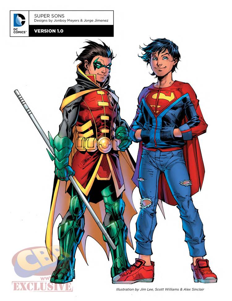 DC Comics' "Rebirth" Character Designs for Batman, Wonder Woman and More
