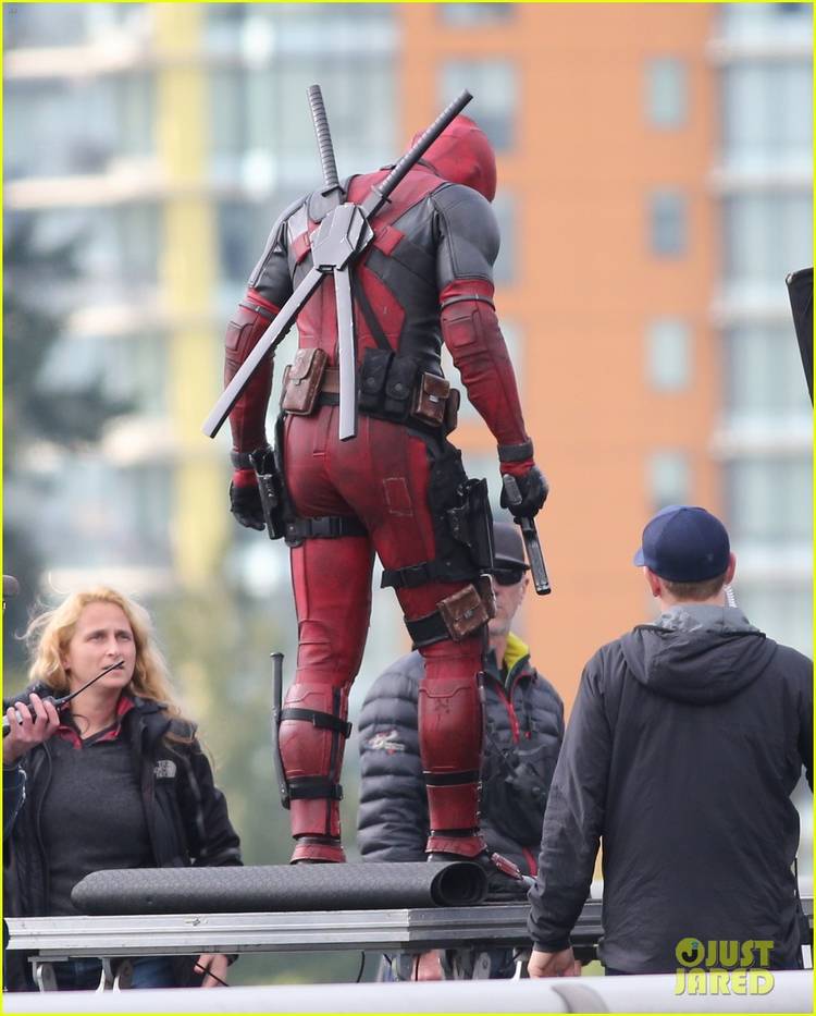 WATCH: Full Deadpool Suit Caught In Action On Film Set