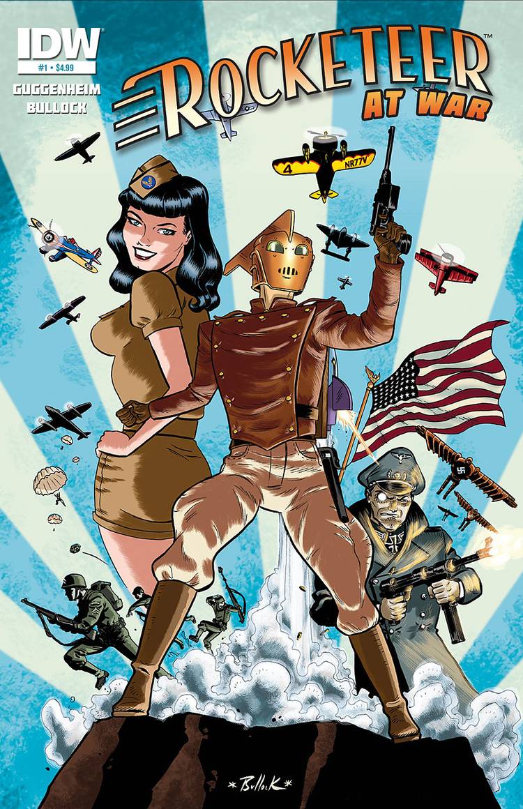 Marc Guggenheim Teases Rocket-Powered Nazis in "The Rocketeer at War!"