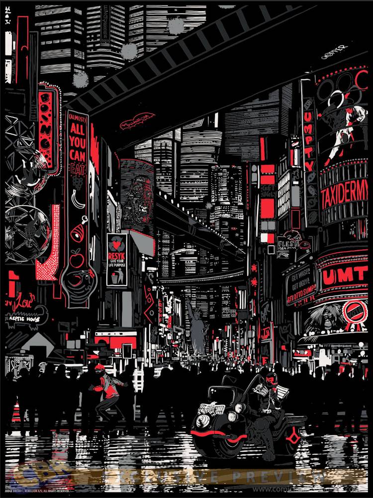 EXCLUSIVE: Vice Press Reveals Its First Limited Edition "2000 AD" Art Print