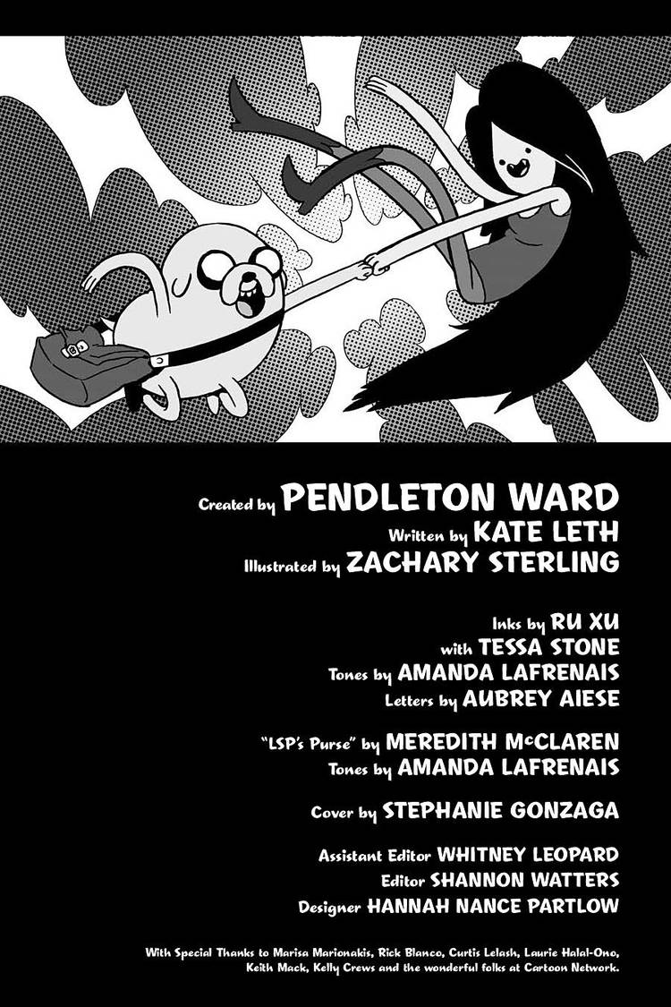 Kate Leth "Seeing Red" for "Adventure Time" Original Graphic Novel