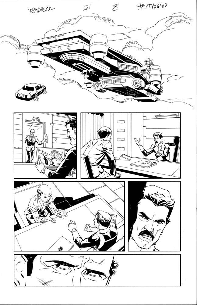 Deadpool #21 (UNLETTERED)