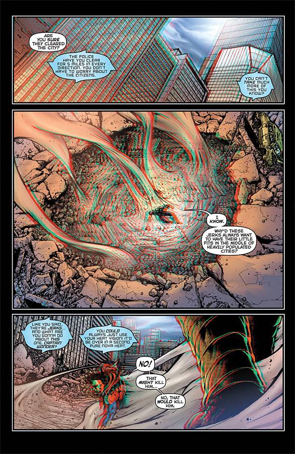 Captain Wonder 3D #1