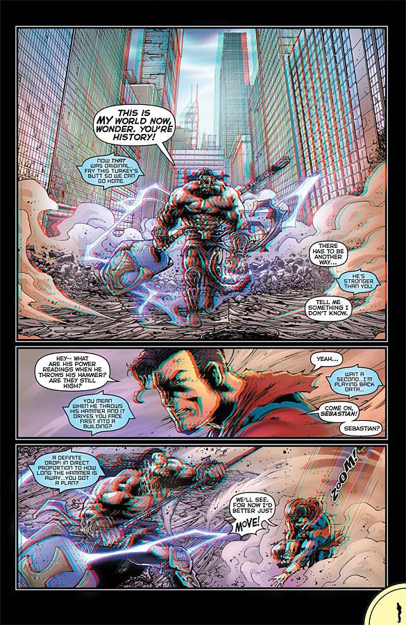Captain Wonder 3D #1
