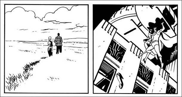 Superman: The Movie , told by Chris Samnee in six panels