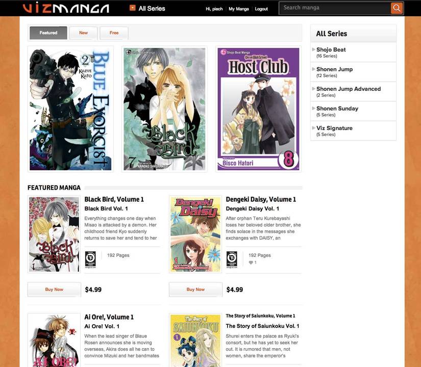 Manga readers prefer print over digital