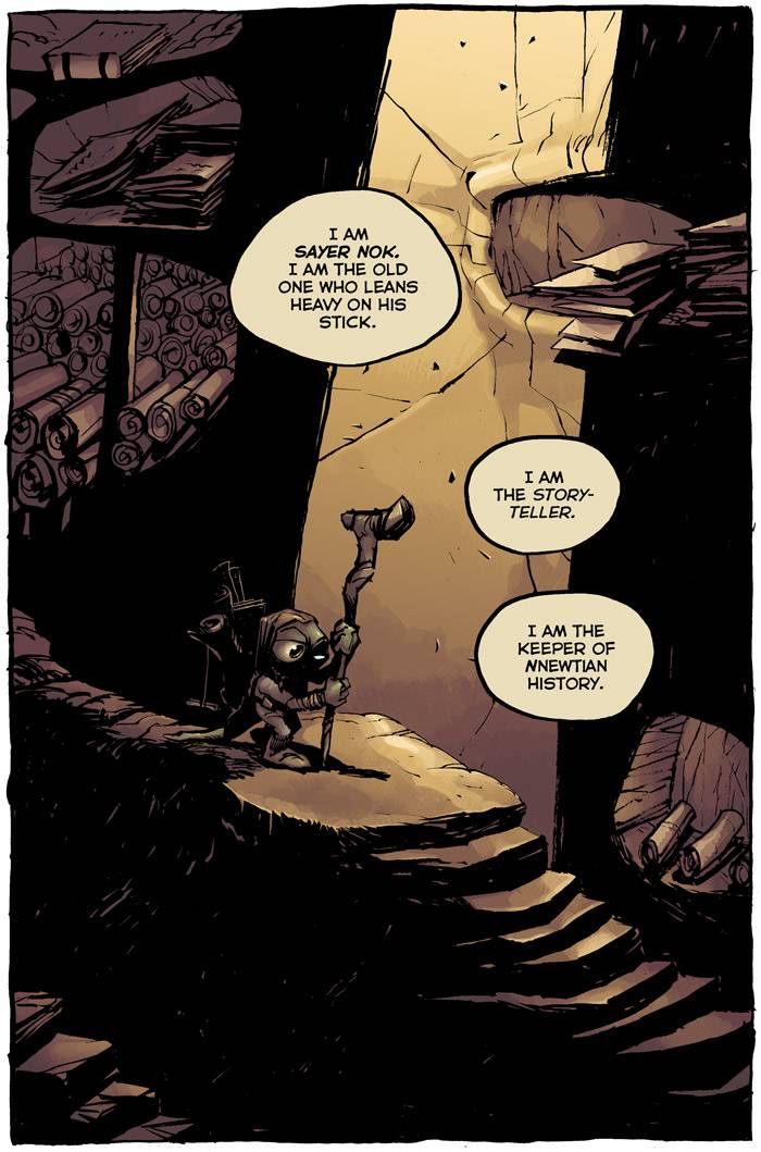 TenNapel introduces the magical world of Nnewts
