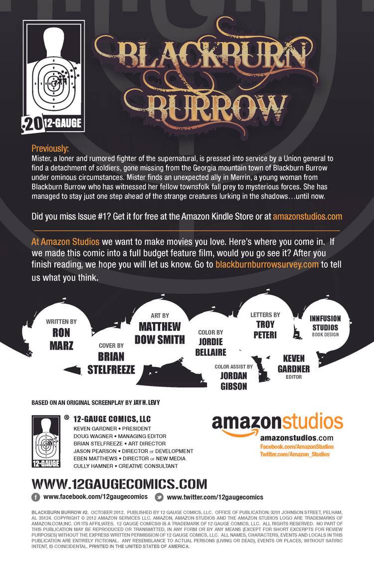 Amazon Studios debuts second issue of free comic