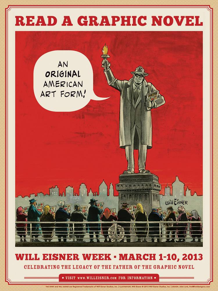 Celebrate a comics legend during Will Eisner Week 2013