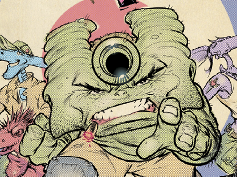 Boo Cook resets '2000AD' to 1979 with an inspired retro cover