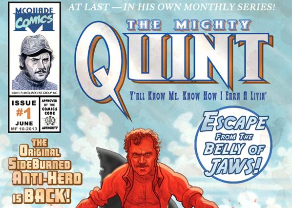 PJ McQuade mashes up Quint from 'Jaws' and Wolverine
