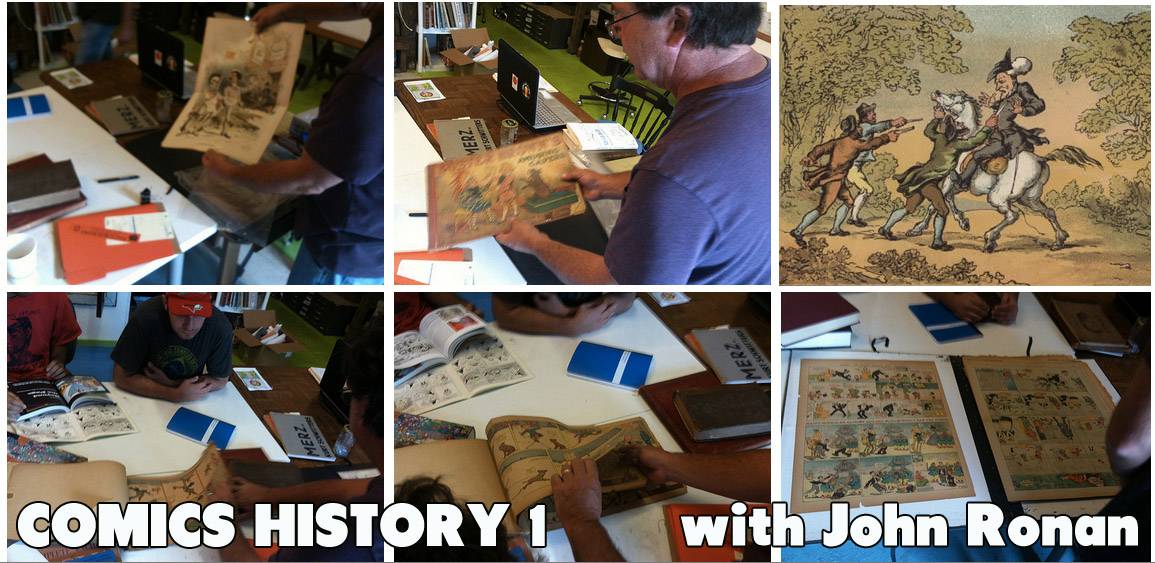School yourself on comics history with online SAW class