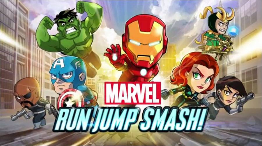 First look at 'Marvel Run Jump Smash!' mobile game
