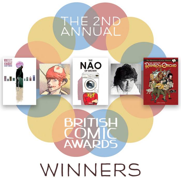 Winners announced for 2013 British Comic Awards