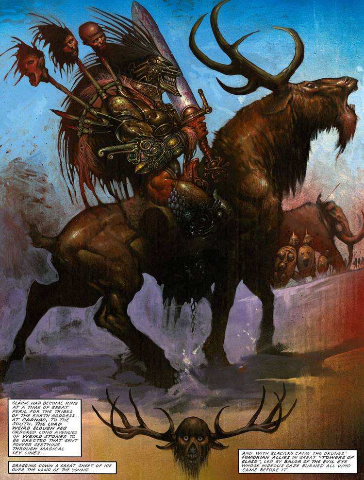 Introducing Sláine: 2000AD's Answer to Conan The Barbarian