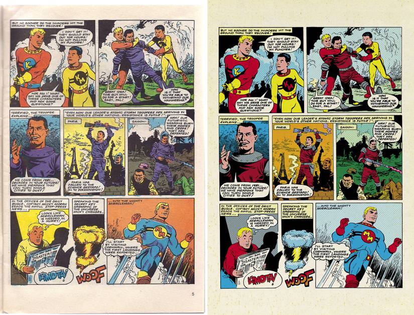 Comparing Marvel's remastered 'Miracleman' to Eclipse original