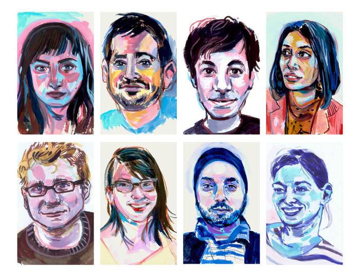 Ruliffson sets her sights on fellow cartoonists in portrait series