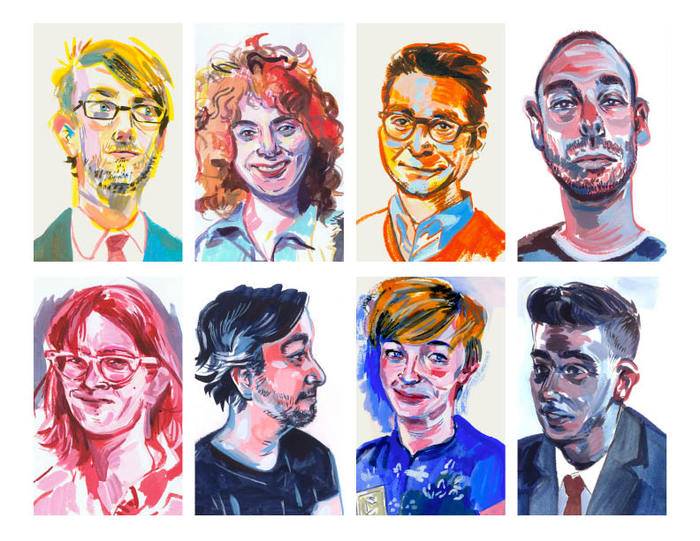 Ruliffson sets her sights on fellow cartoonists in portrait series