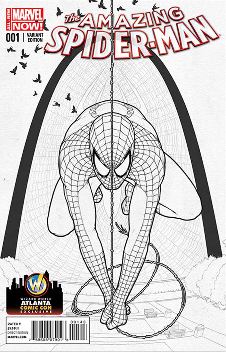 Marvel and Wizard World debut 'Amazing Spider-Man' #1 variant