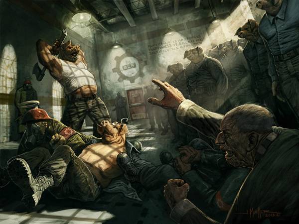 Dark Horse to publish John Mueller's remastered 'OINK'
