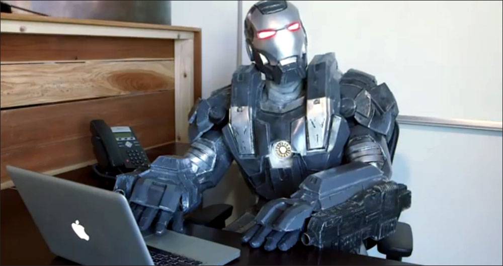 War Machine really hates his job