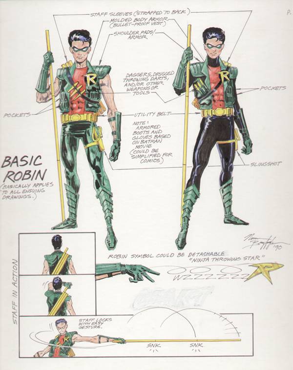 Inside DC Comics' 1990 redesign of Robin