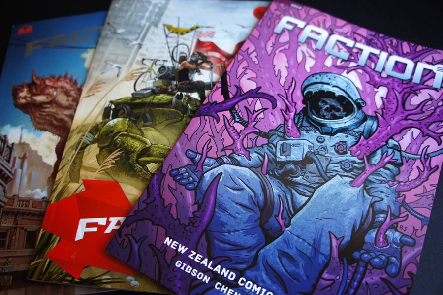 New Zealand cartoonists unite in 'Faction' anthology