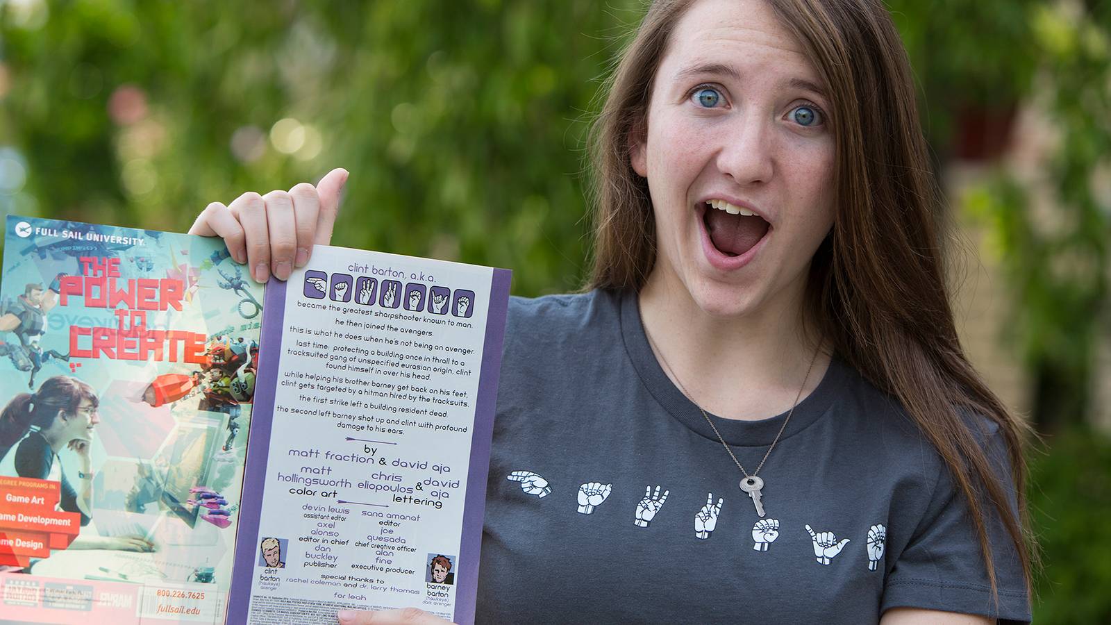 'Hawkeye' sign-language issue inspired by Utah teen