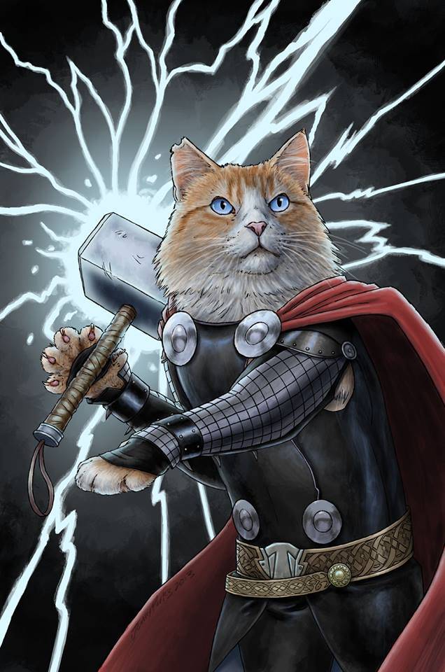 Marvel marks National Cat Day with kitty covers