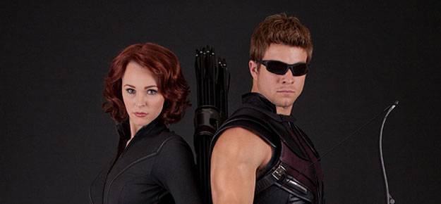 Black Widow and Hawkeye make their Disney Parks debut