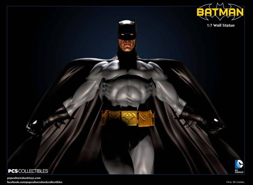 This Batman wall statue is what every Batcave needs