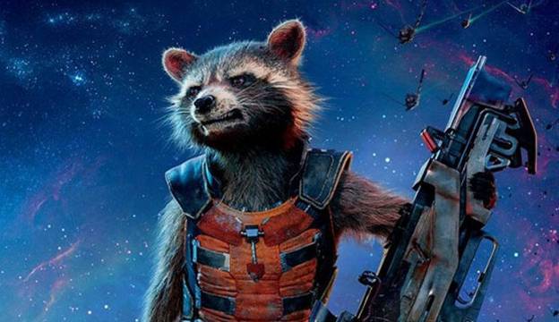Life-size Rocket Raccoon statue is only for 'Guardians' die-hards