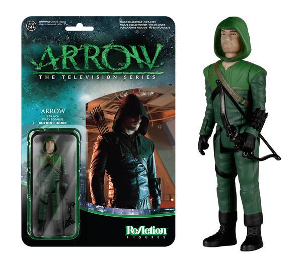 'Arrow' and 'Flash' go retro with Funko ReAction figures
