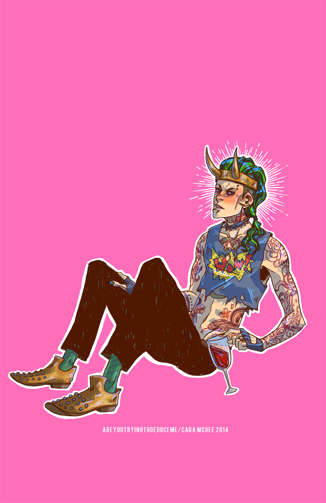 The Avengers reimagined as Earth's Mightiest Punks