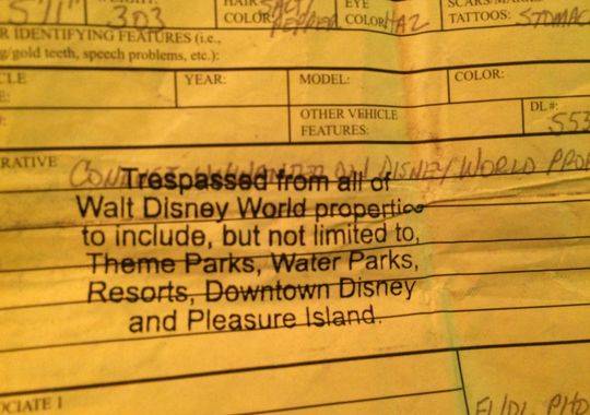 Man banned from Disney World after 'meth lab' joke goes wrong