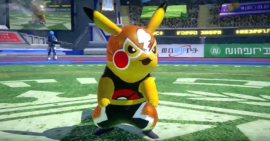 Pikachu is a cuddly, deadly luchador in 'Pokkén Tournament'