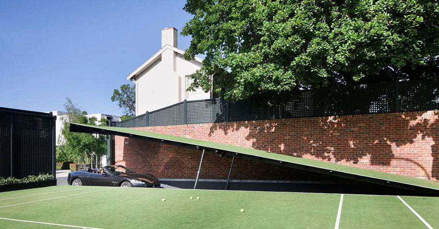 'The Dark Knight' inspires hidden garage of real-life 'Wayne Residence'
