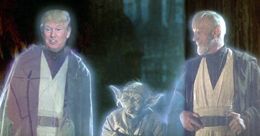'Darth Trump' is leading the polls in hilarious 'Star Wars' parody